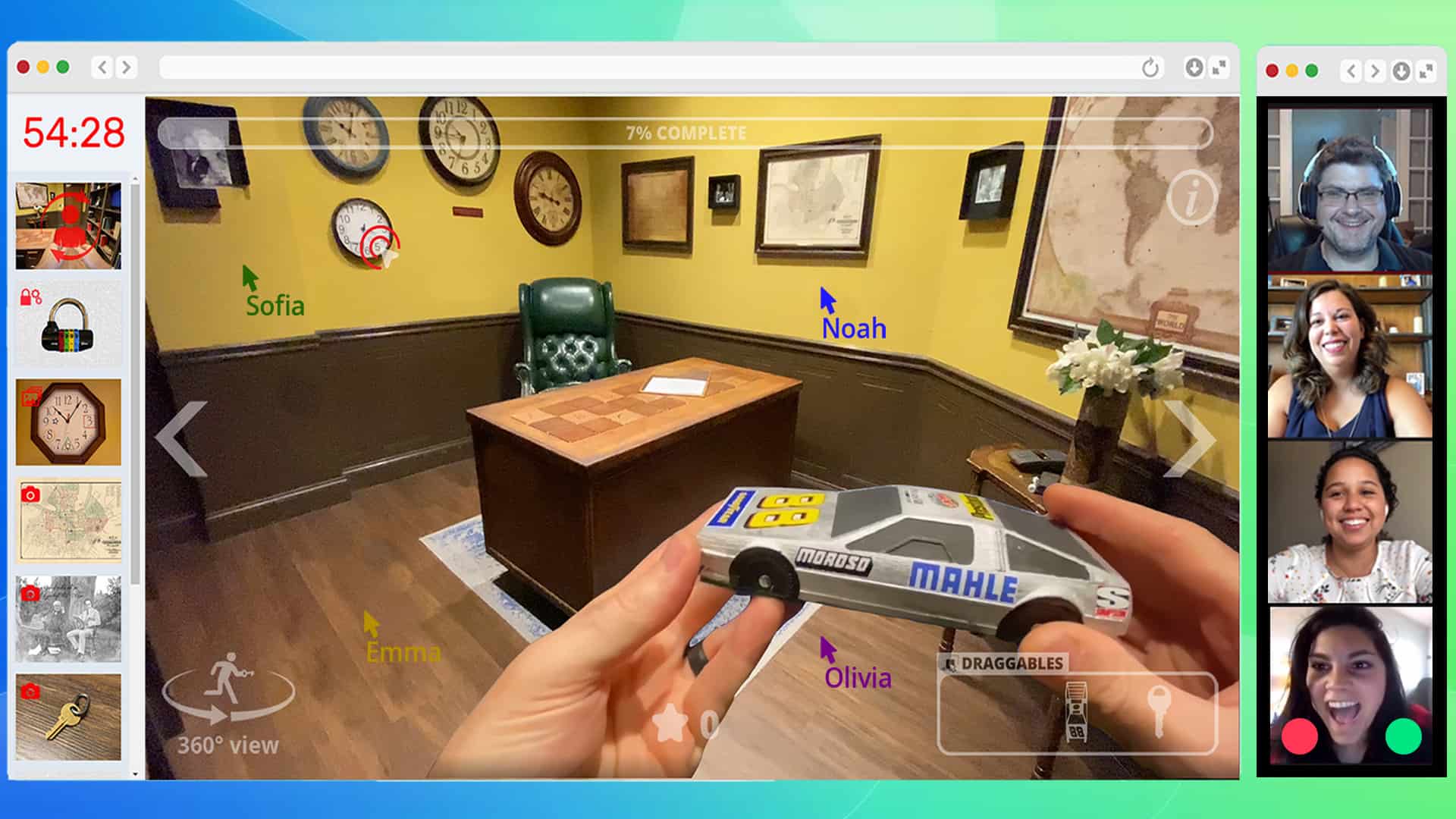 Online Escape Room Digital Adventures | Virtual Interactive Games